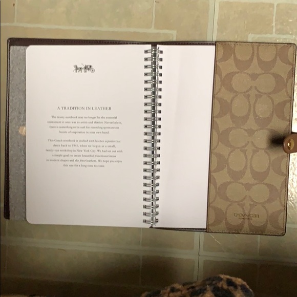 Coach | Office | Coach Notebook | Poshmark